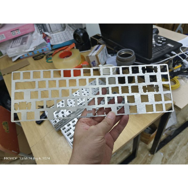 Plate nhôm Plate Alu Lucky65 Plate bàn phím cơ Lucky65 | Shopee Việt Nam