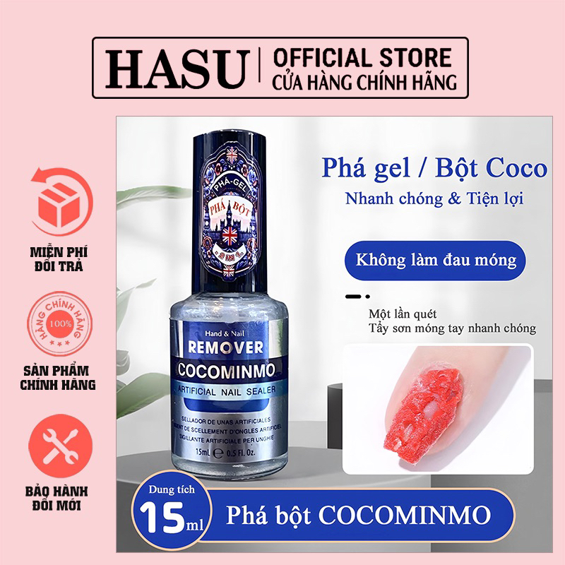 [ CHÍNH HÃNG ] PHÁ BỘT COCO 2IN1 THẦN TỐC - phá sơn gel lạnh - Dung ...