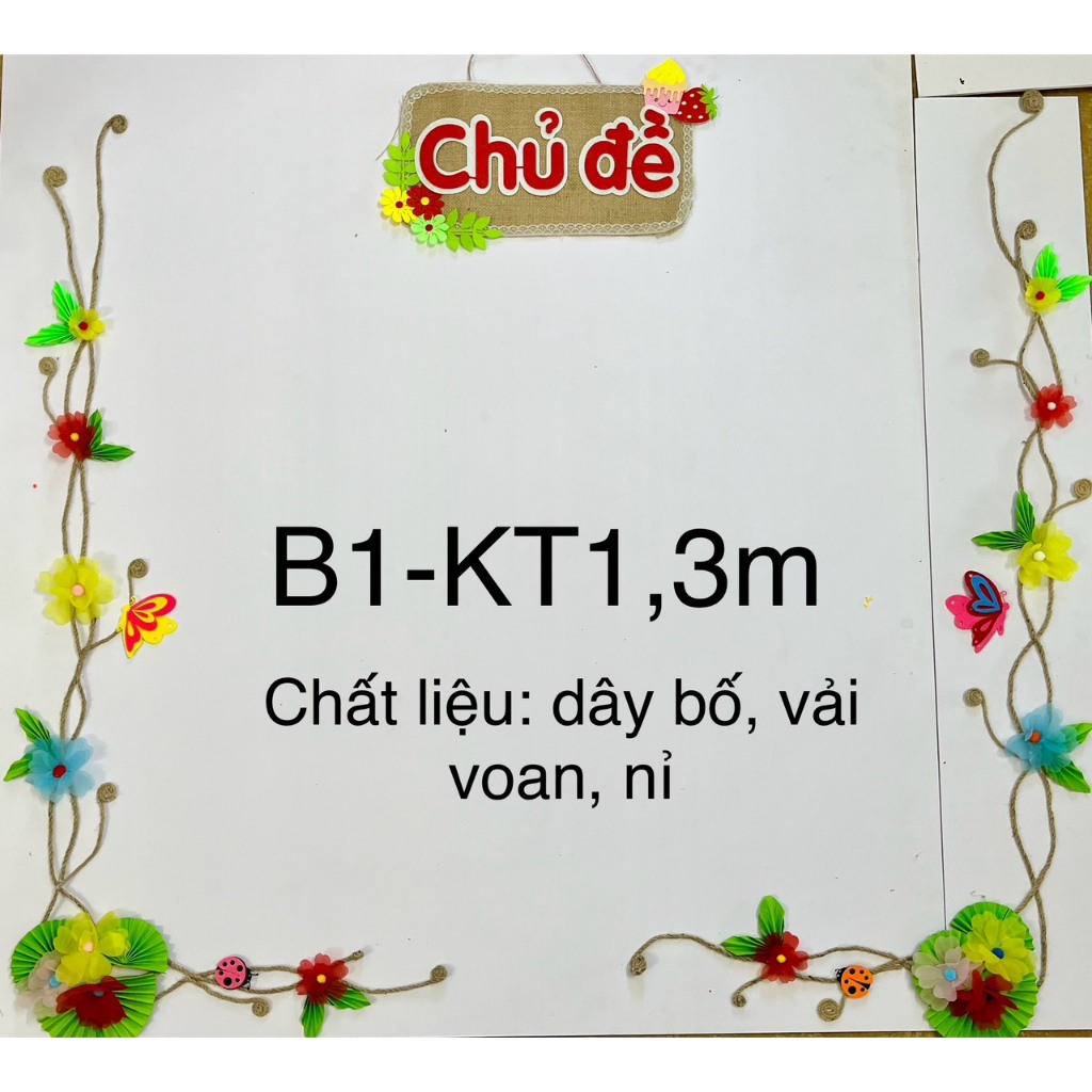 Khung chủ đề steam mẫu mới B1 - Khung trang trí góc chơi trải nghiệm ...