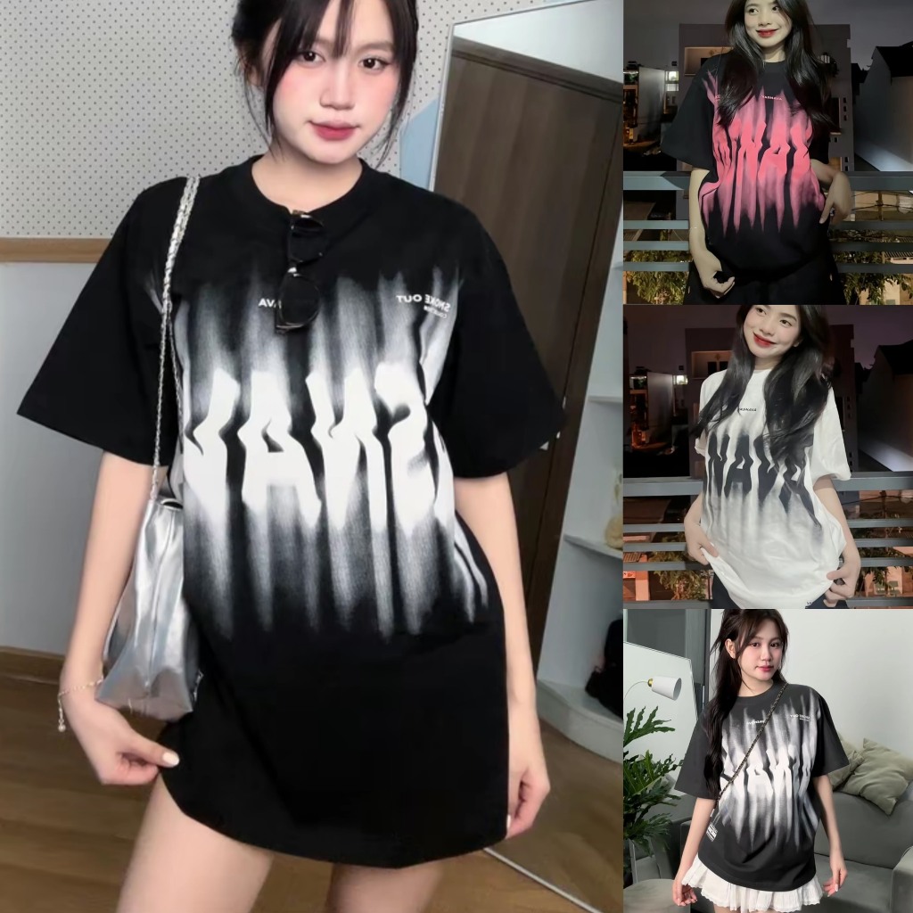 Áo Thun AM Nam Nữ Form Rộng Tay Lỡ VASNAVA | Shopee Việt Nam