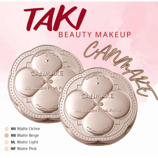 Phấn Phủ Canmake Marshmallow Finish Powder Kiềm Dầu 10g [MP- MO- MB- ML] | Shopee Việt Nam