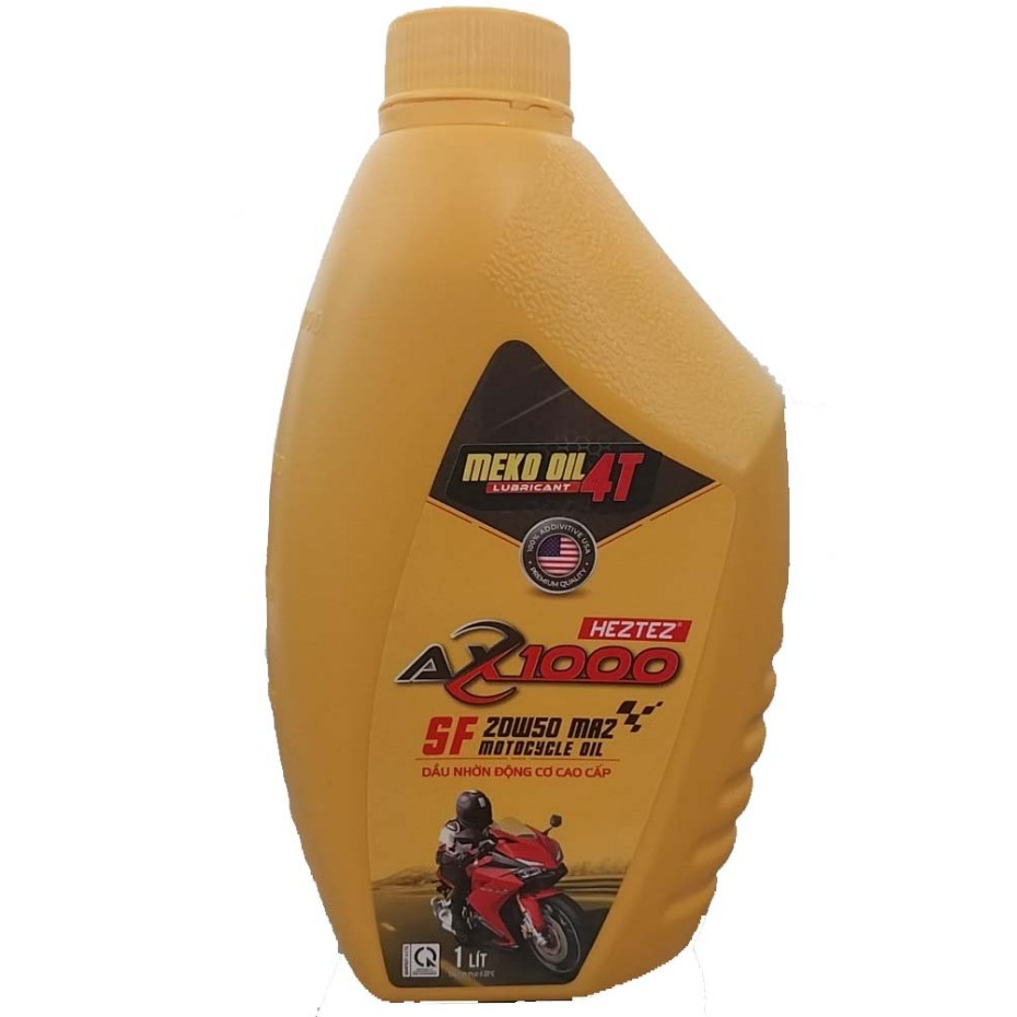 1 Chai Dầu nhớt cho xe gắn máy và máy nông nghiệp Meko Oil 4T 20W50 1 Lít | Shopee Việt Nam