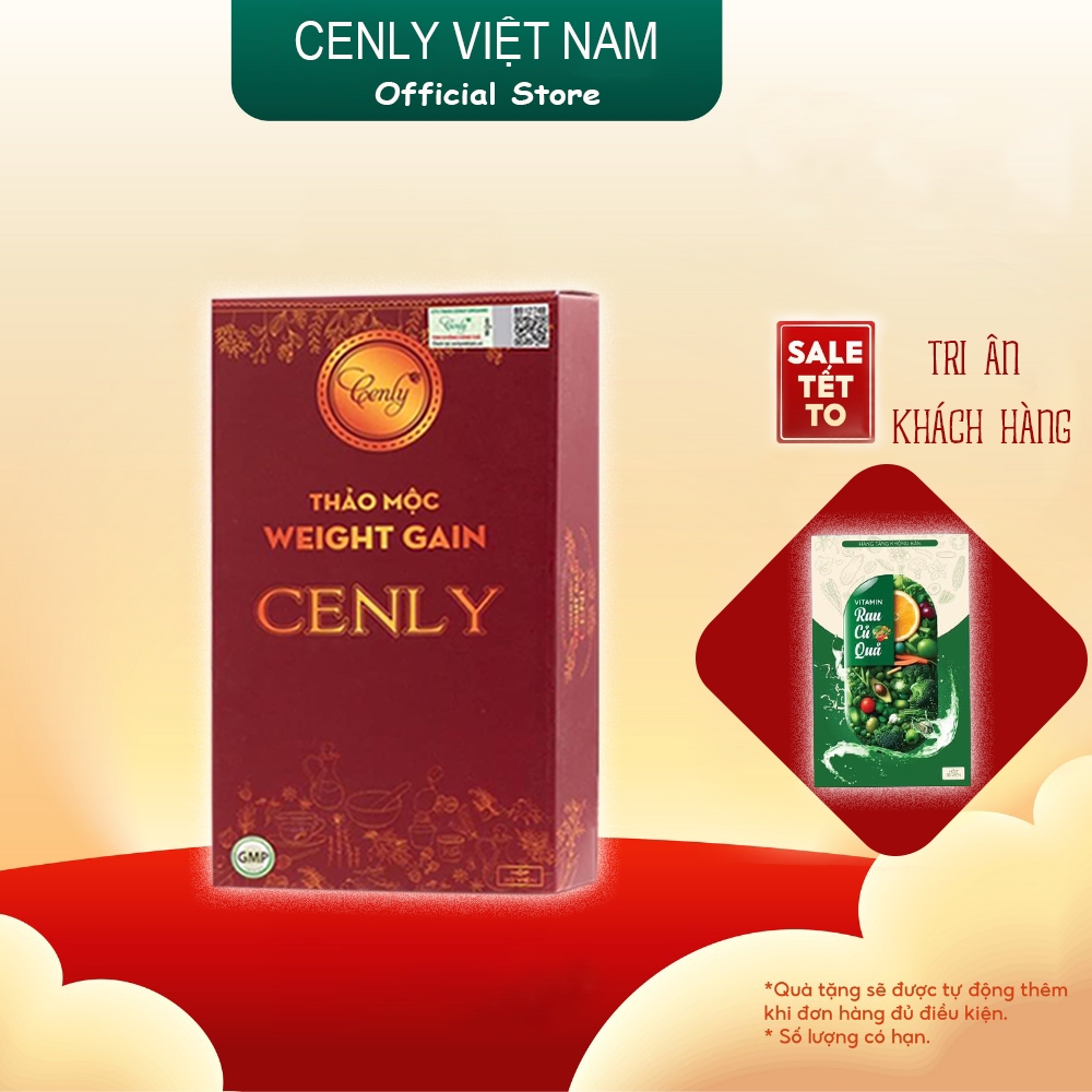 Tăng cân Cenly + Vitamin Rau Củ Giúp Tăng Cân Cho Người Gầy Trẻ Em Ăn Ngủ Ngon Tăng Cân Từ 3-5kg ...