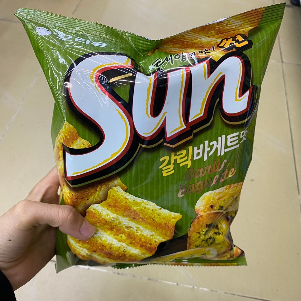 Bim Bim Bánh Mì Vị Tỏi Sun Orion Hàn Quốc Gói 135G/ 오리온)썬갈릭바케트 135G ...