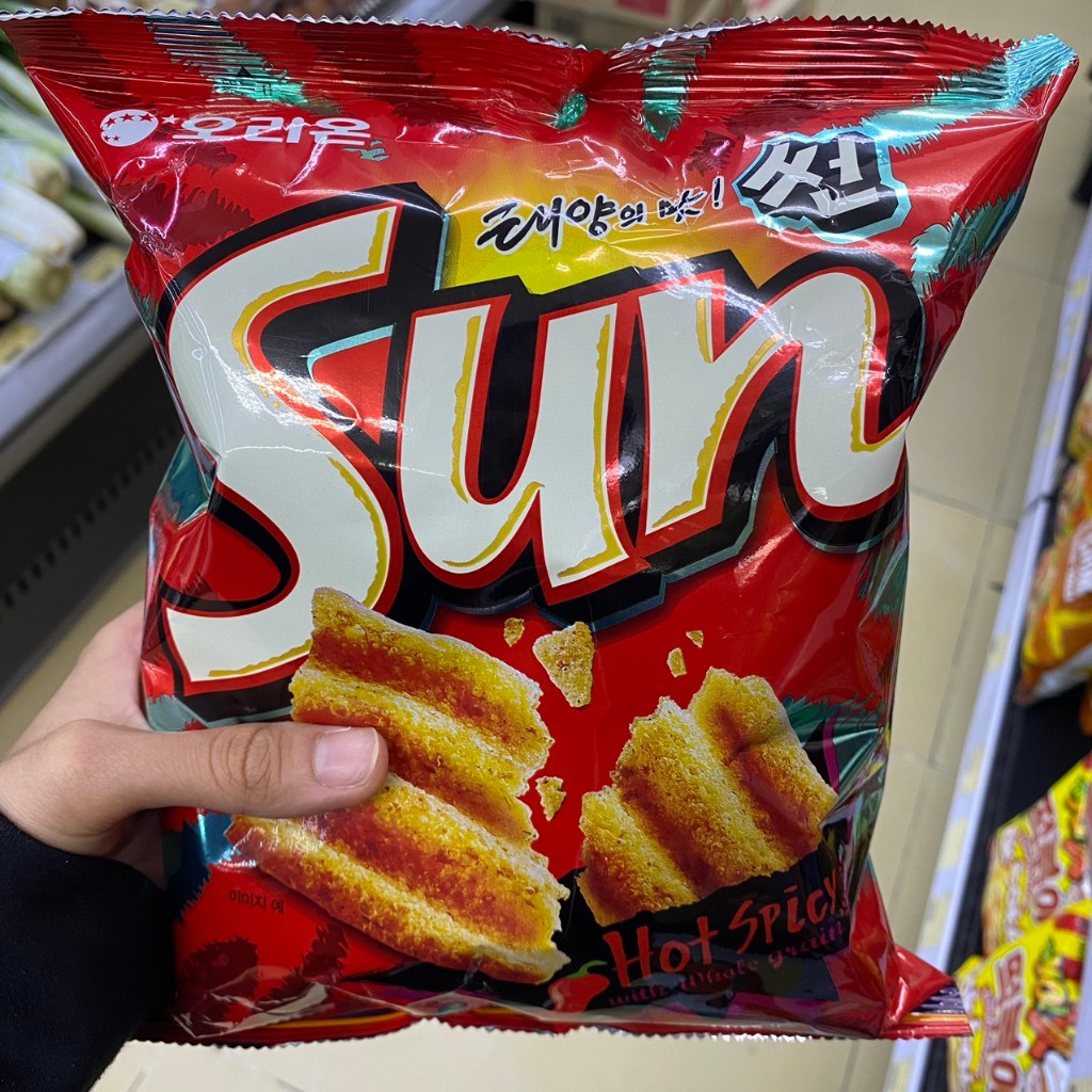 Bim Bim Taeyang Mat Sun Vị Cay Orion Hàn Quốc Gói 135G / 오리온) 태양의 맛 썬 ...