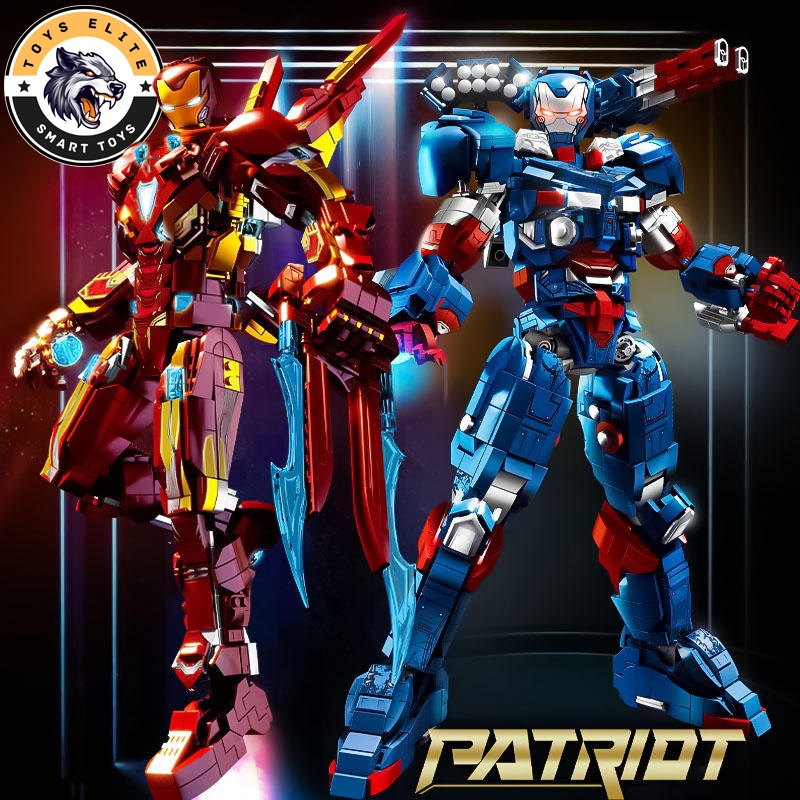 Đồ Chơi Lắp Ráp Xếp Hình Mô Hình Robot MK50 Patriot Trong Avengers ...