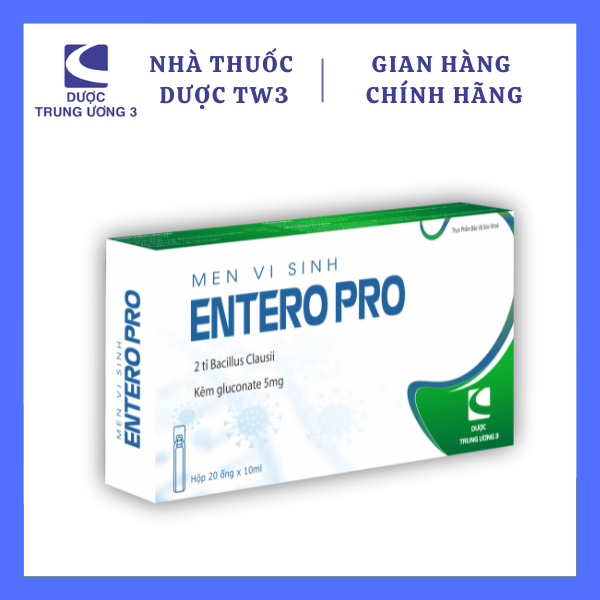 Men Vi SInh Entero Pro- Cung Cấp 2 Tỷ Lợi Khuẩn Và Kẽm Giúp Cải Thiện ...