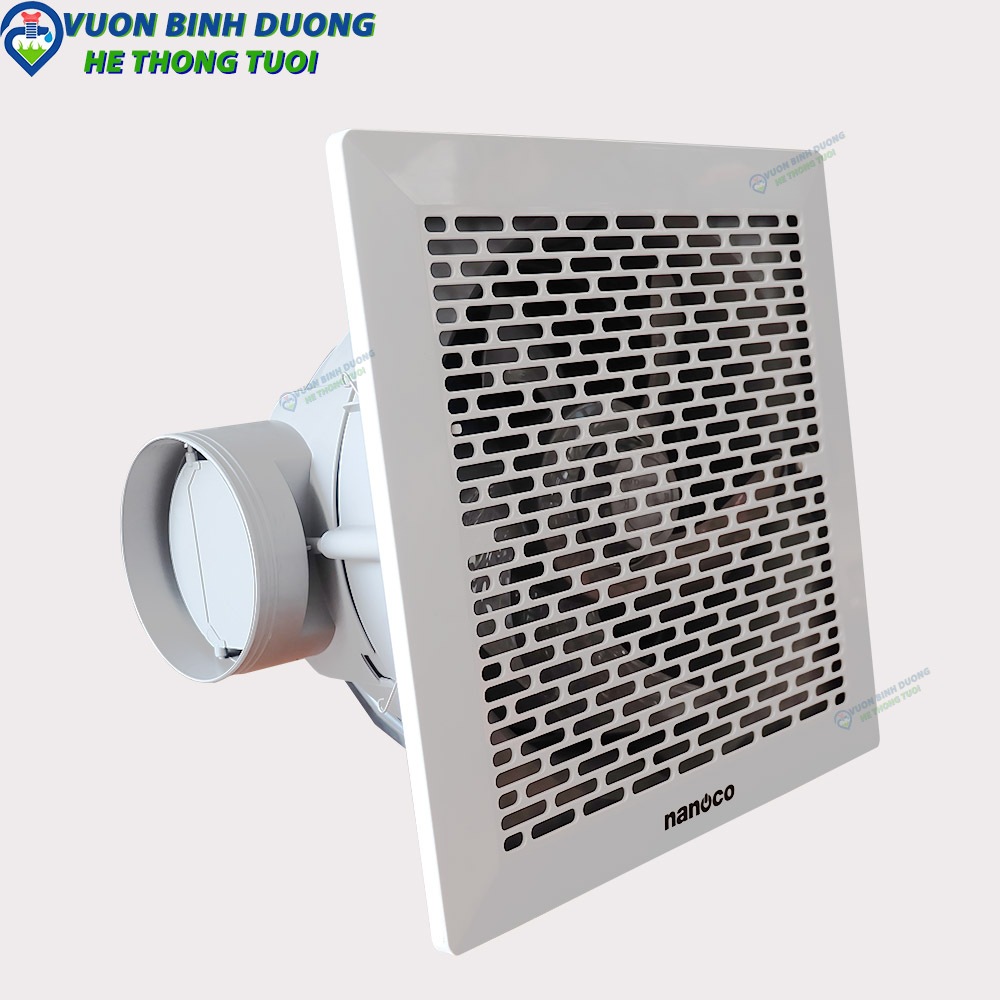 Quạt hút Âm Trần NANOCO Model NCV1520-C Công Suất 16W Khoét Lỗ 210 mm ...