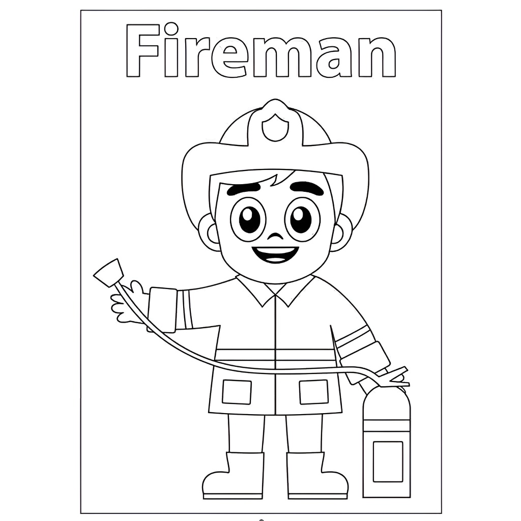 Tranh Tô Màu Chủ Đề Nghề Nghiệp - Set 10 Tranh mã TM2009 | Shopee Việt Nam