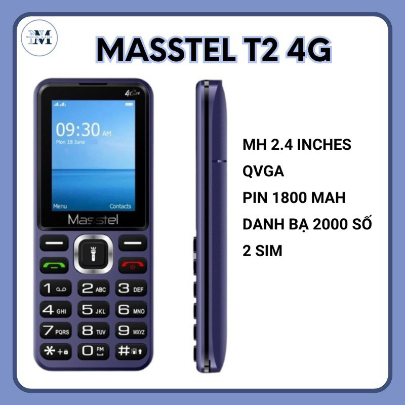 Điện thoại Masstel Izi T2 4G - Hàng chính hãng - Full hộp - New ...