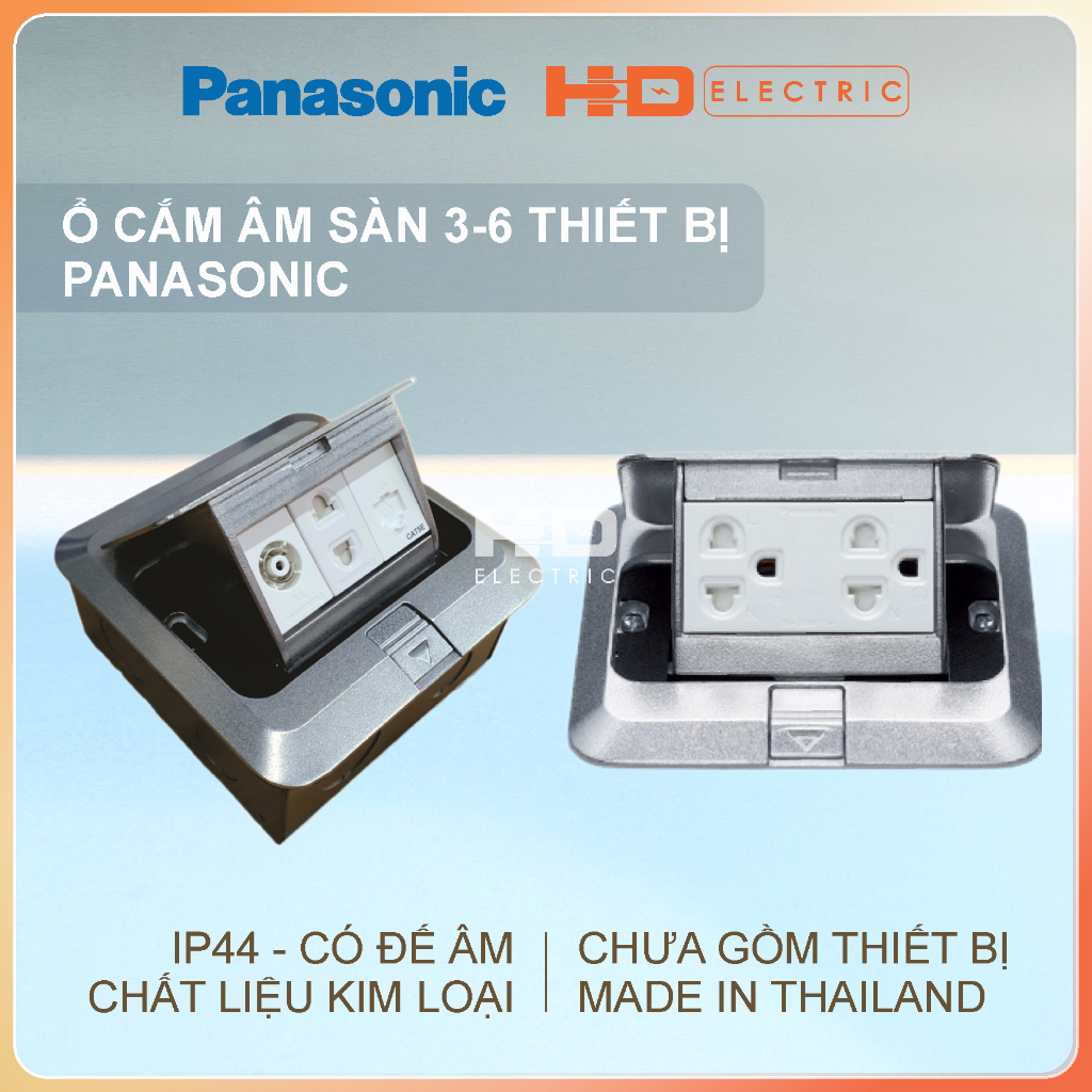 Ổ cắm âm sàn Panasonic DUF1200LTK DU5900VTK DUFS1200LTH DUMF3200LT 3 ...