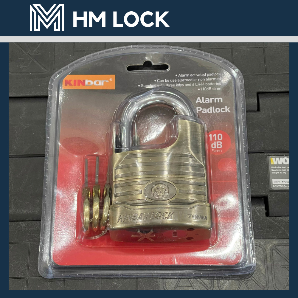 Ổ Khoá Chuông Báo Chống Trộm KINBAR LOCK 70MM - HÀNG CAO CẤP | Shopee ...
