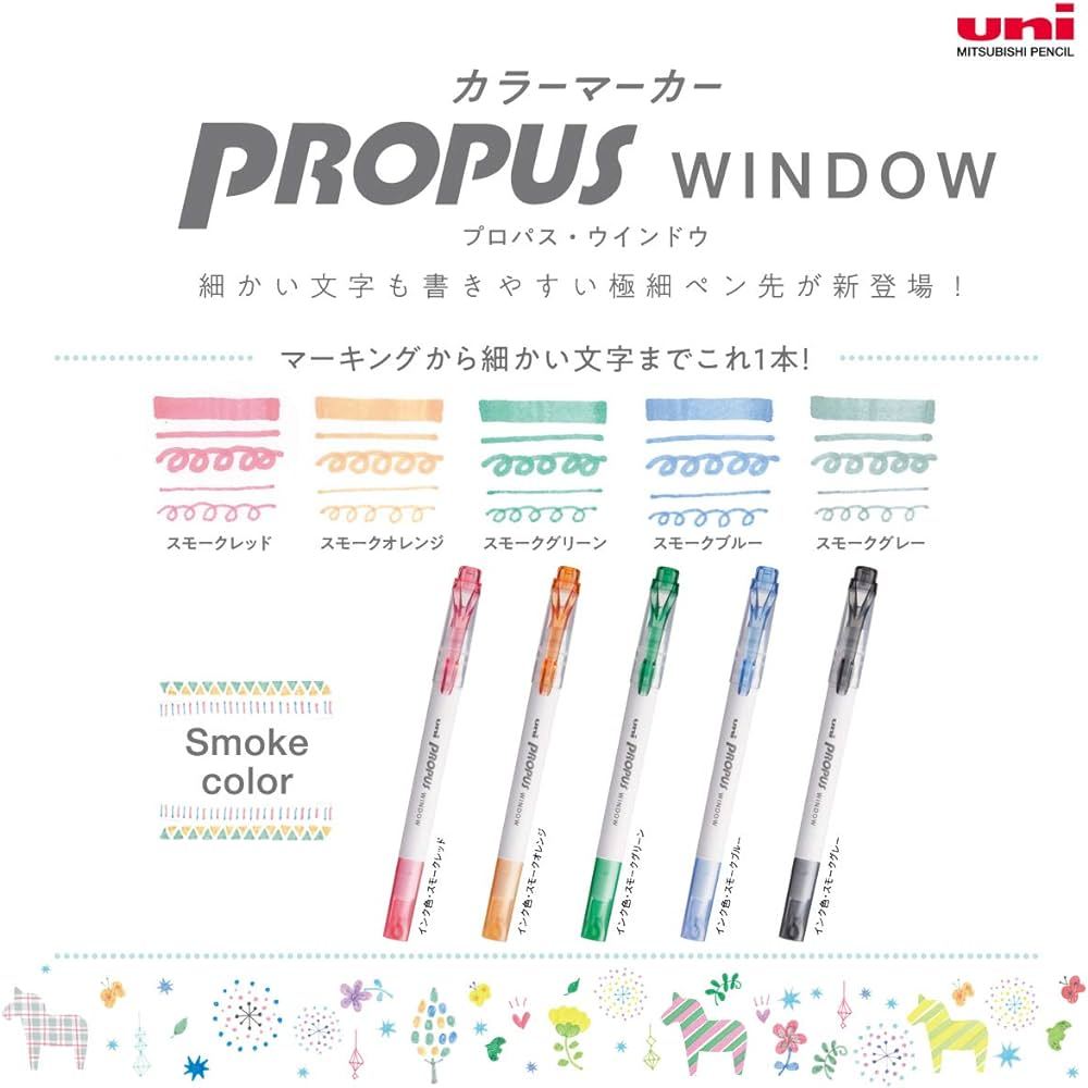 Uni Propus Window Bút Highlight đánh dấu hai đầu | Shopee Việt Nam