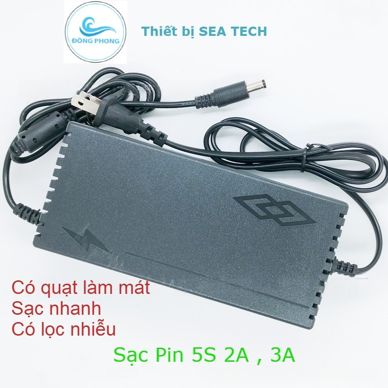 Sạc Pin 5S 21V 2A 3A Cho pin Lithium ,có lọc chống nhiễu | Shopee Việt Nam