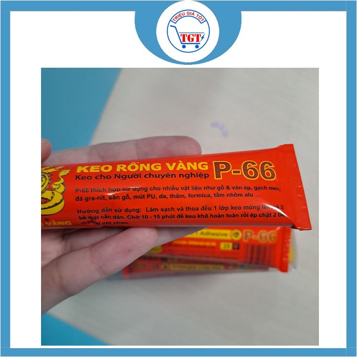 Keo Dán Đa Năng Rồng Vàng P-66 Dạng Tuýp 25g - Bám Dính Cực Tốt Trên ...