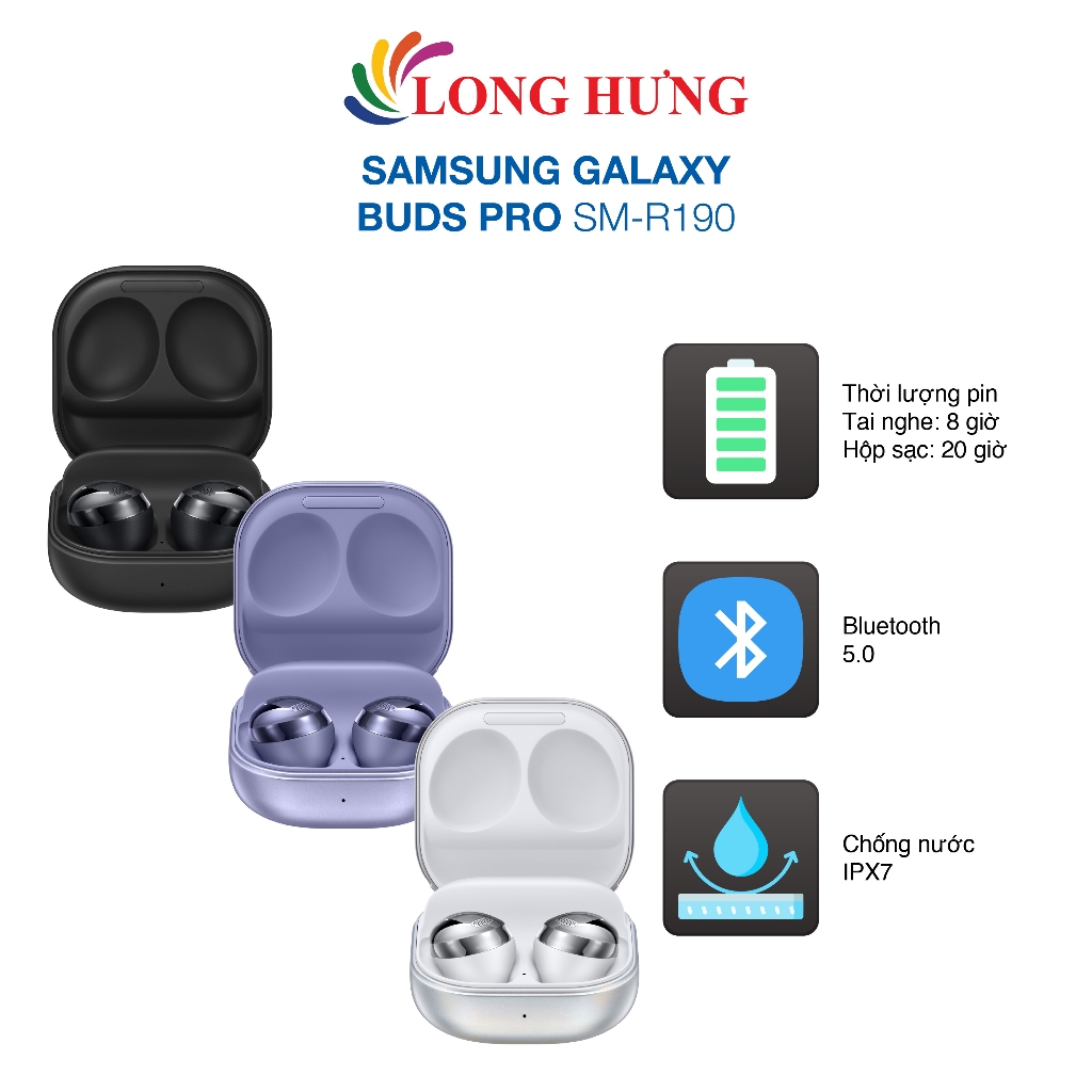 Tai nghe Bluetooth Samsung Galaxy Buds Pro SM-R190 - Hàng chính hãng ...