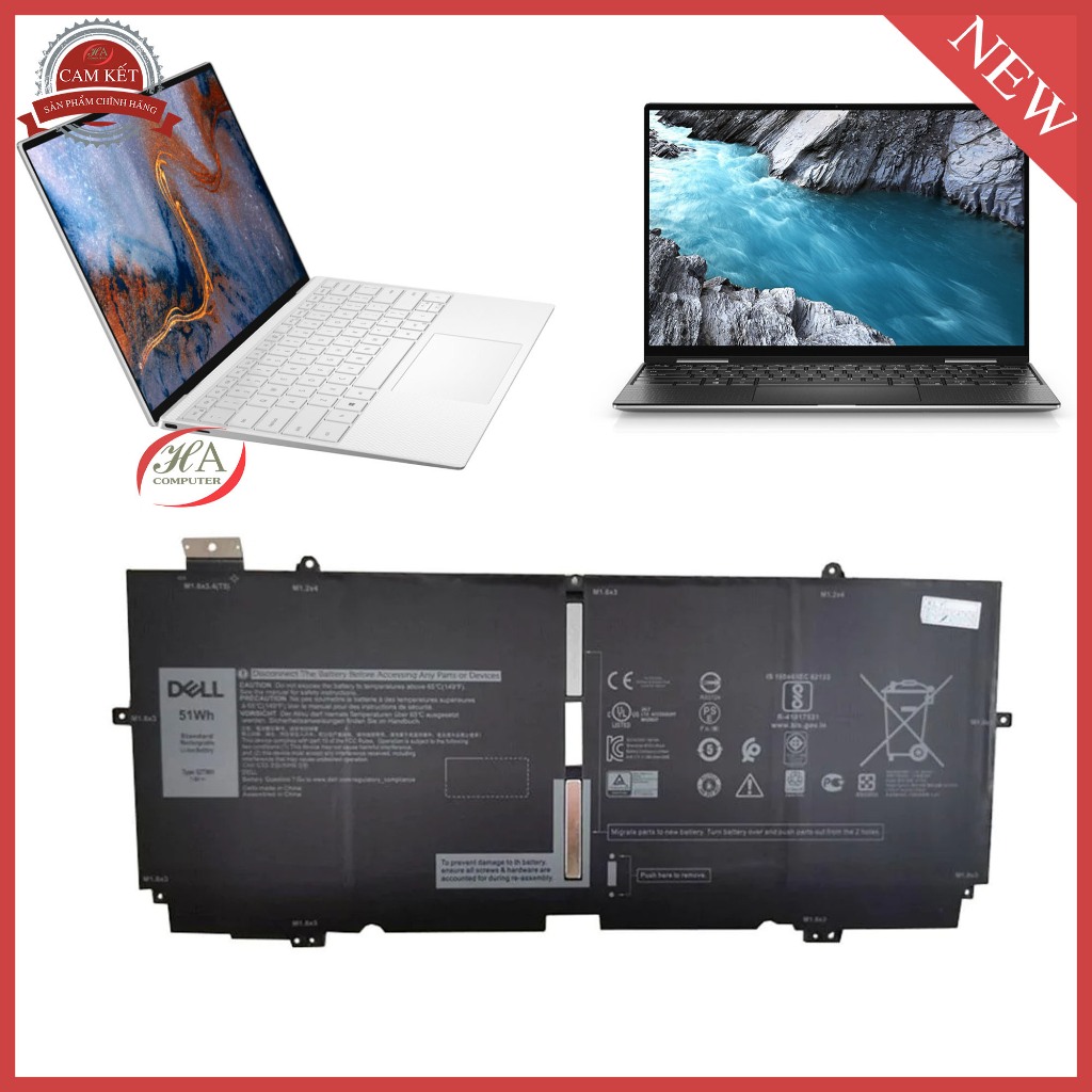 Pin Sạc Dell XPS 13 9310 2-in-1 | Shopee Việt Nam