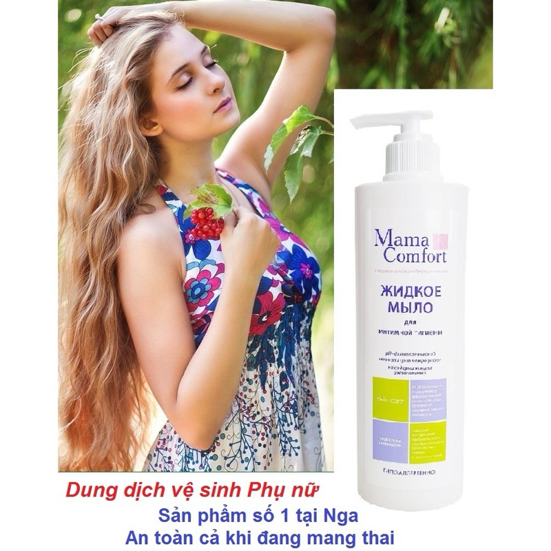 Dung dịch vệ sinh ddvs phụ nữ MAMA COMFORT Date 05/26 dịu nhẹ an toàn ...