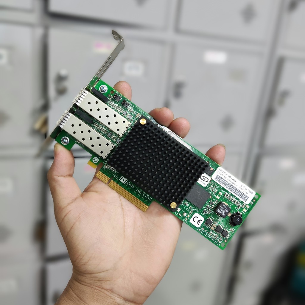 IBM 10N9824 8Gb 2X-Port PCIe Fiber Card - Card quang dual port 8gbps ...