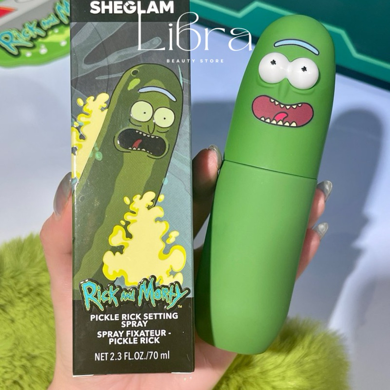 Rick And Morty X SHEGLAM Xịt Khoá Makeup Pickle Rick Setting Spray 70ml ...