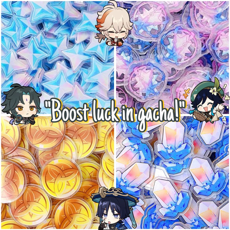 (Quà tặng không bán cho đơn từ 99k) Charm cầu nguyện buff luck gacha ...