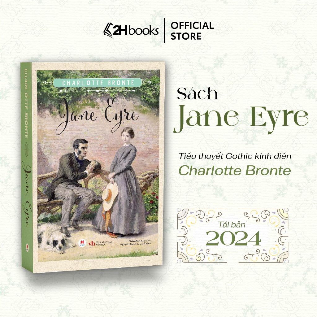 Sách Jane Eyre (BM) tái bản 2024, văn học kinh điển, tiểu thuyết Gothic ...