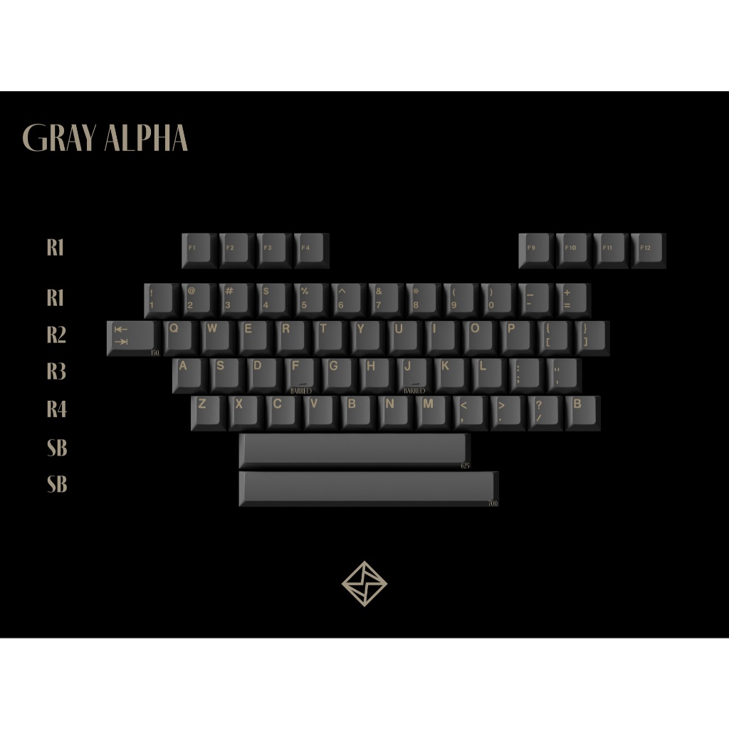 Bộ keycap Key Kobo Vibrato (ABS Double-Shot / Profile Cherry) | Shopee ...