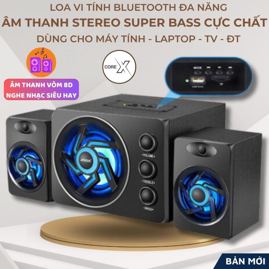 Loa Vi Tính Bluetooth Gaming SADA D-209 Super Bass Phiên bản nâng cấp ...
