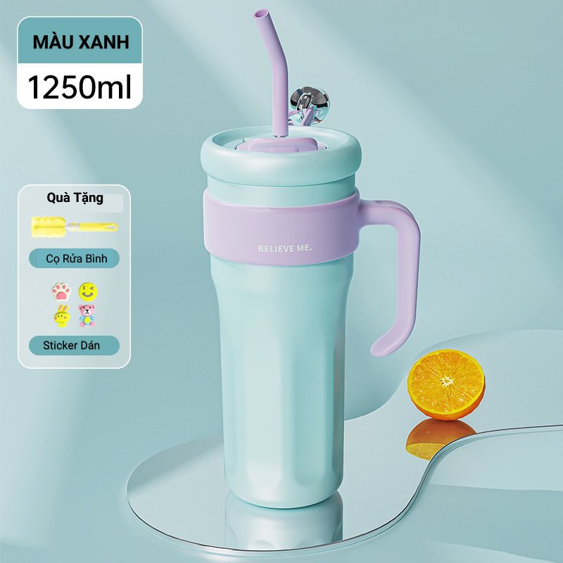 Ly giữ nhiệt NIUMI inox 316 1250ml nhiều màu, giữ nhiệt, chống tràn có ...