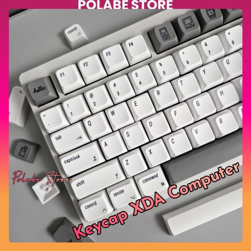 Keycap XDA Computer Panda Profile PBT bàn phím cơ - Polabe Store ...