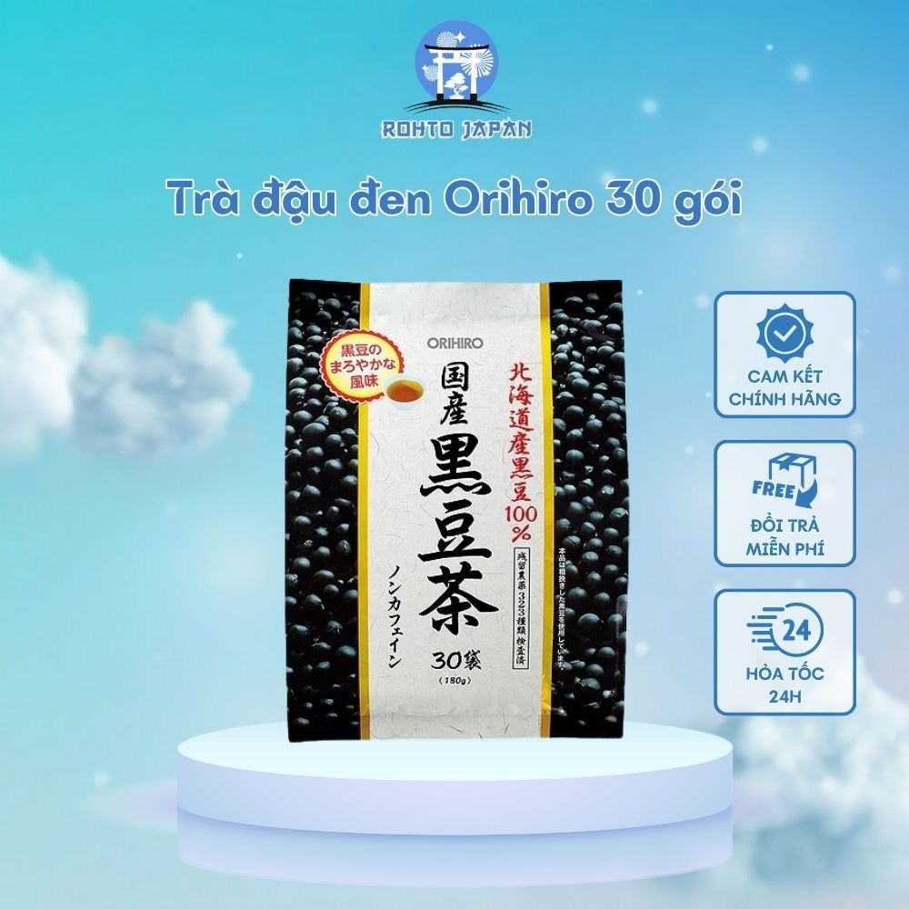 Trà đậu đen Orihiro 30 gói của Nhật Bản - Trà đỗ đen nhật bản | Shopee Việt Nam