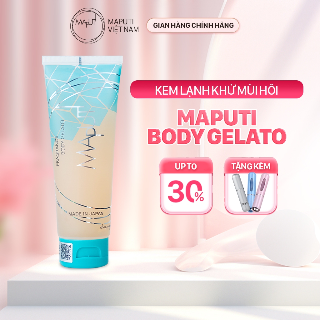 Kem Lạnh Khử Mùi Hôi Toàn Thân Maputi Fragrance Body Gelato Nhật Bản ...