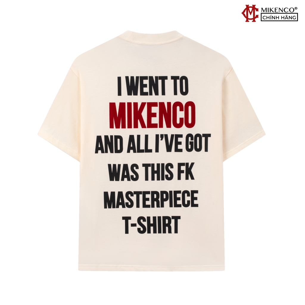 Áo phông unisex MIKENCO Fk Masterpiece Tshirt | Shopee Việt Nam