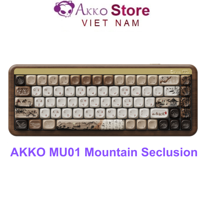 Bàn phím cơ AKKO MU01 Mountain Seclusion (Hotswap,RGB / Multi-Modes ...