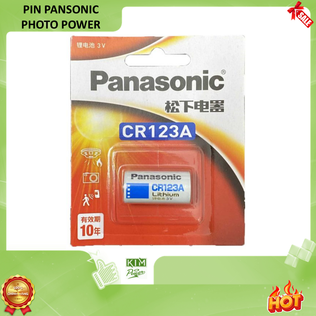 Pin Panasonic Lithium hình trụ | Shopee Việt Nam