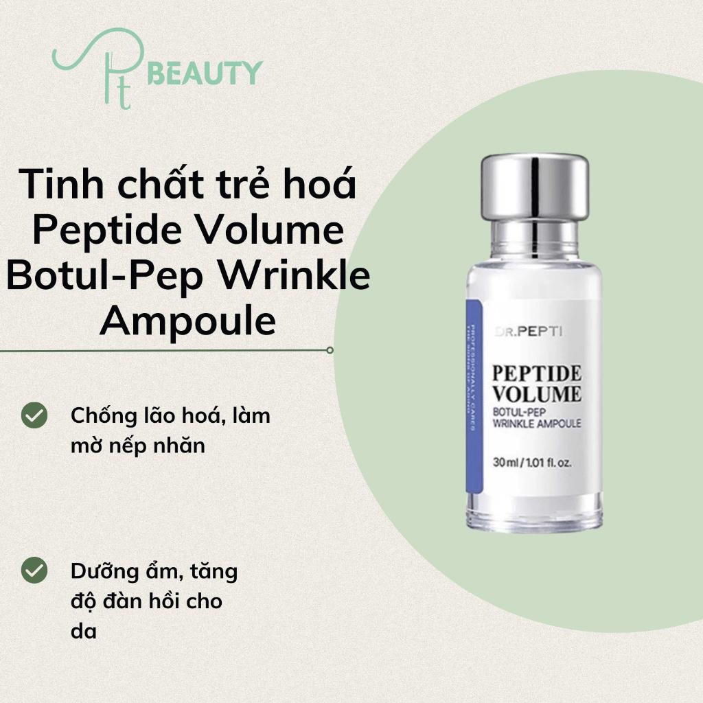 TINH CHẤT TRẺ HÓA DR.PEPTI PEPTIDE VOLUME BOTUL - PEP WINKLE AMPOULE ...