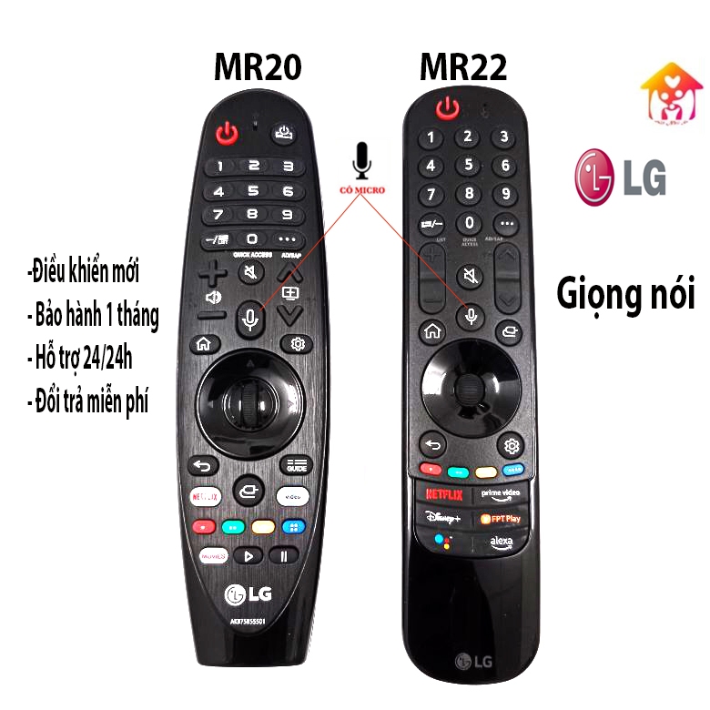 Điều khiển tivi LG Magic Remote Giọng Nói và Chuột Bay Chất lượng Tốt ...