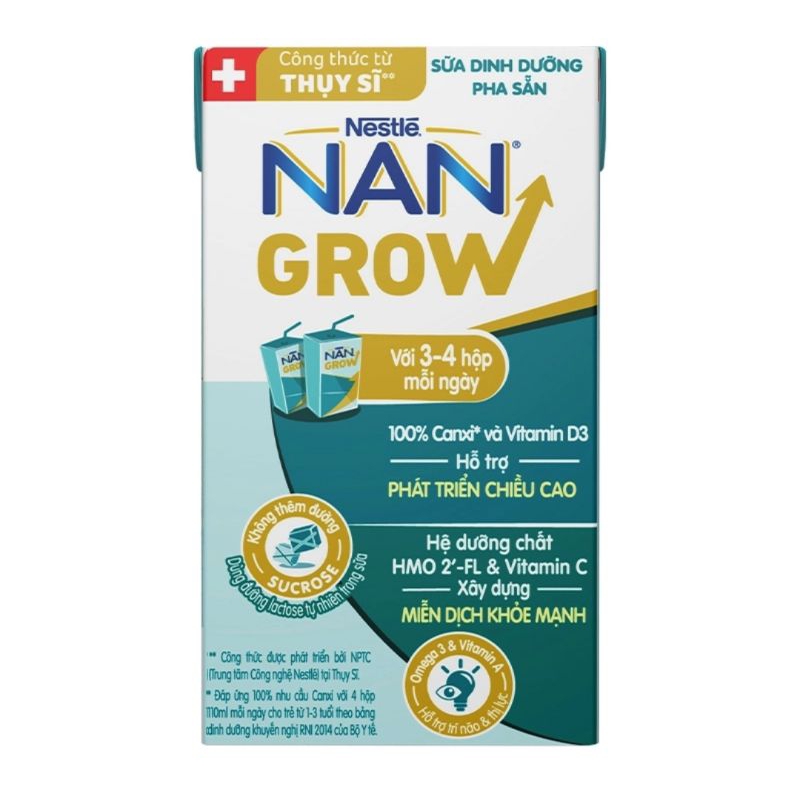 NESTLE- Sữa Nan Grow 110ml ( date T4/2025) | Shopee Việt Nam