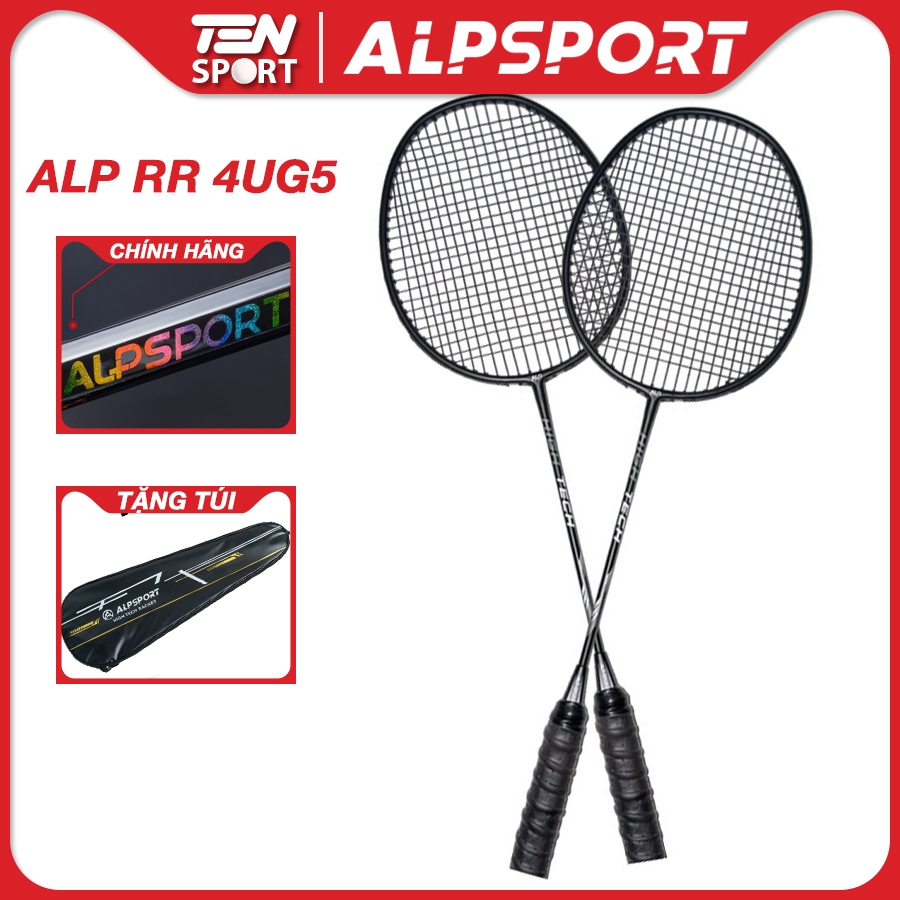 Set 2 Vợt cầu lông full carbon ALPSPORT RR Vợt cầu lông 4UG4 nguyên bản ...