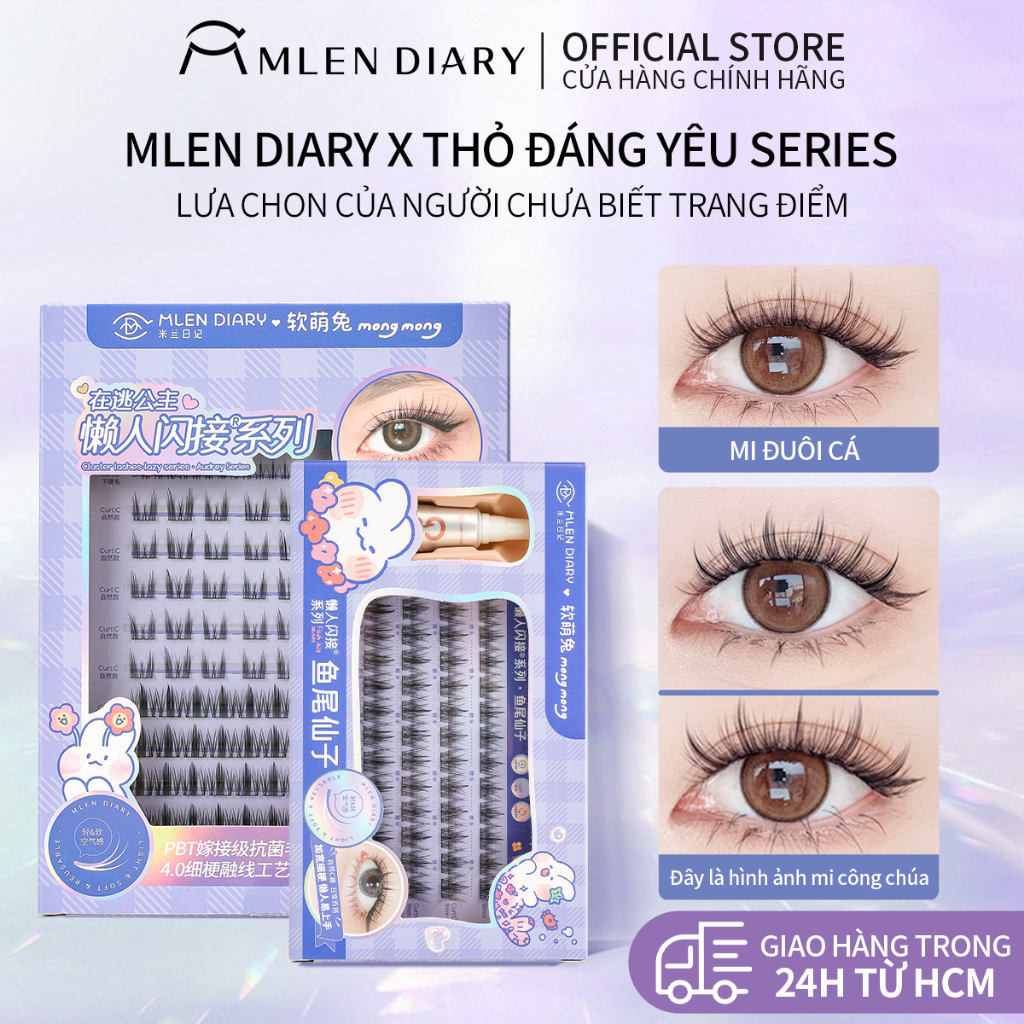 Mi Cum THỎ ĐÁNG YÊU MLEN DIARY Mềm Mai, Mỏng nhẹ, Có Thể Tái Sử Dụng ...