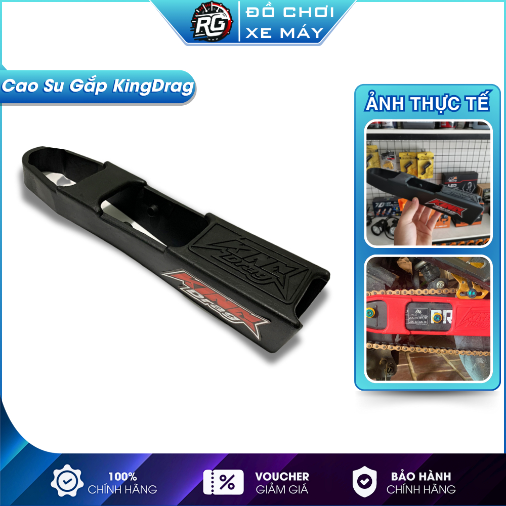 Cao Su Gấp KingDrag Ex 150, Ex155, Cao Su Đỡ Sên Exciter Loại Dài Không ...