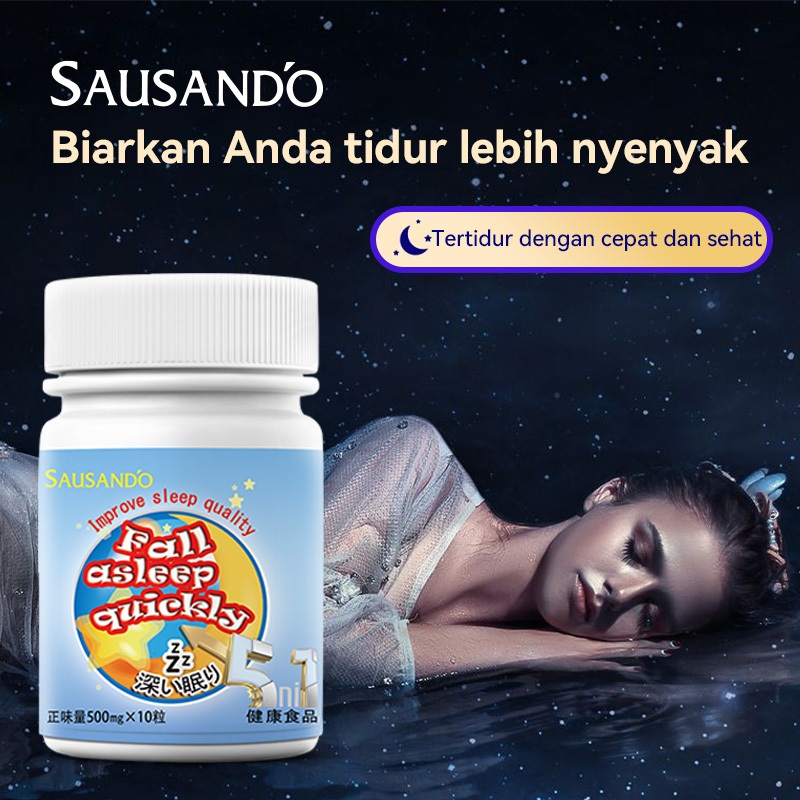 SAUSANDO* Melatonin / Giúp ngủ nhanh / Cải thiện chất lượng giấc ngủ / Giảm thiểu chứng mất ngủ ...
