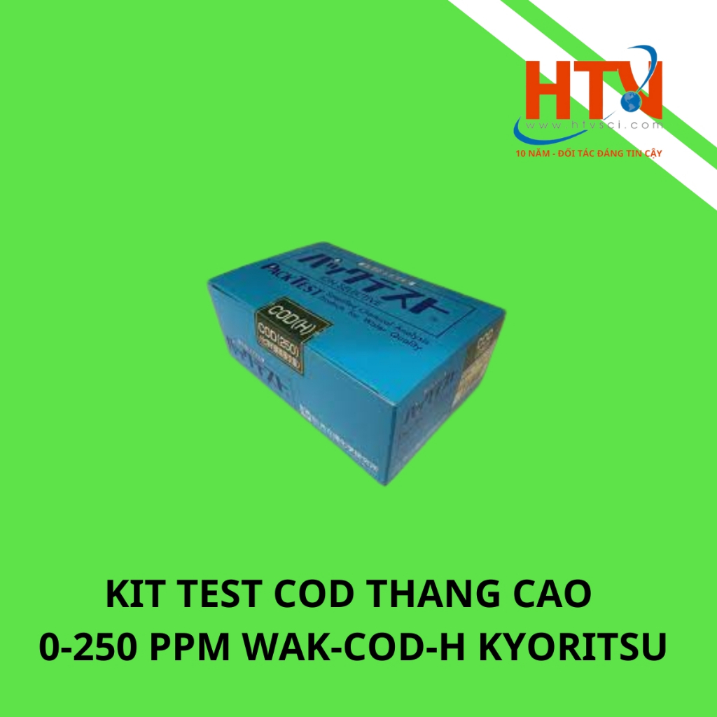 BỘ KIT TEST COD THANG CAO 0-250 PPM, WAK-COD(H) KYORITSU | Shopee Việt Nam