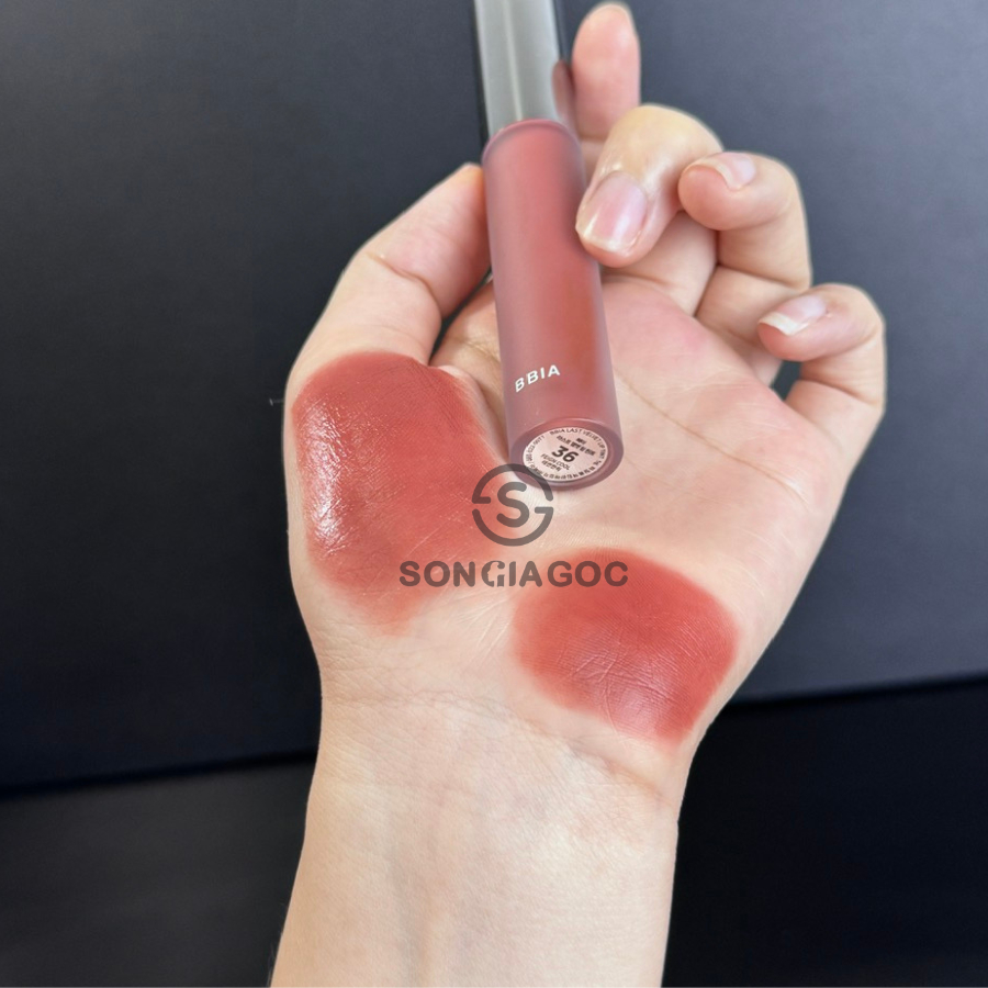Son Kem Lì 𝗕𝗯𝗶𝗮 𝗩𝗲𝗹𝘃𝗲𝘁 𝗟𝗶𝗽 𝗧𝗶𝗻𝘁 Màu 36 Feign Cool HỒNG NÂU DỊU DÀNG | Shopee Việt Nam