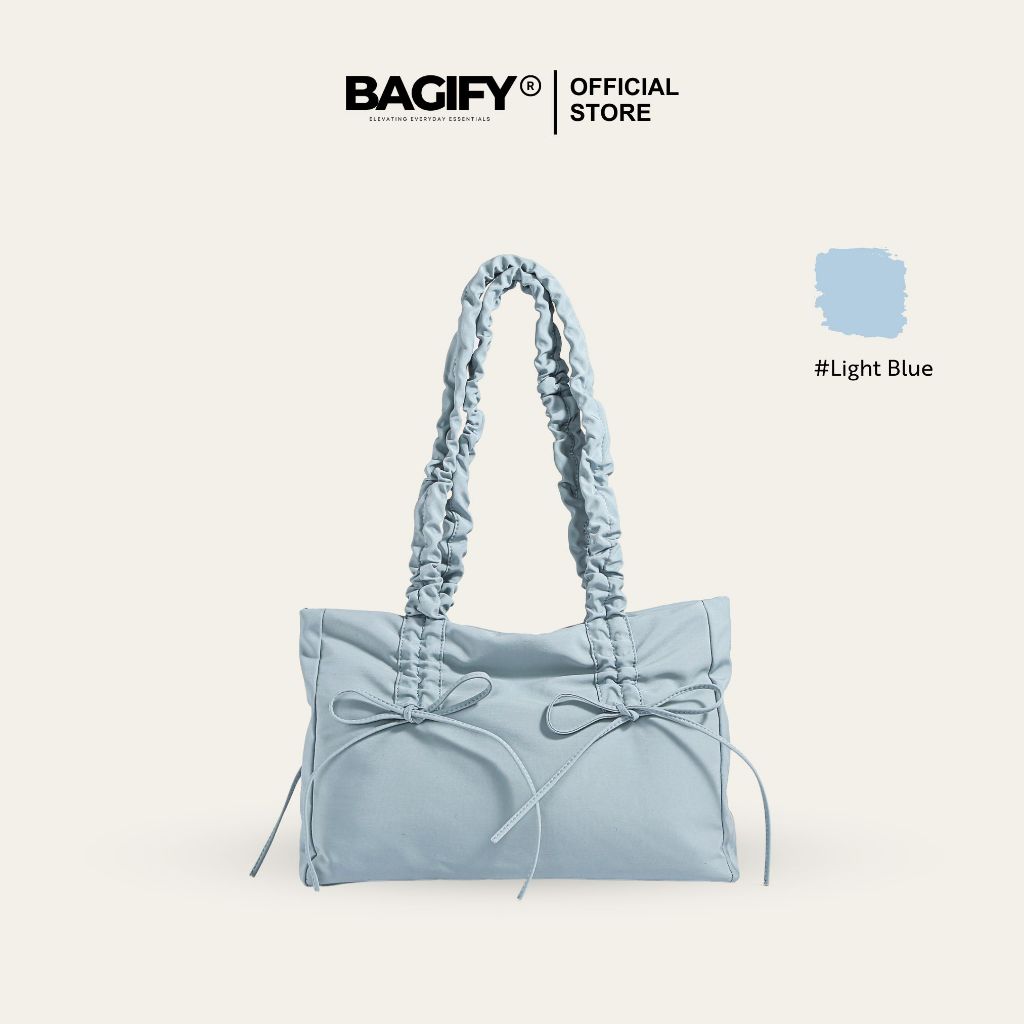 BAGIFY® 2024 Ayla Túi Tote Nơ Túi Đeo Vai Dung Tích Lớn | Shopee Việt Nam