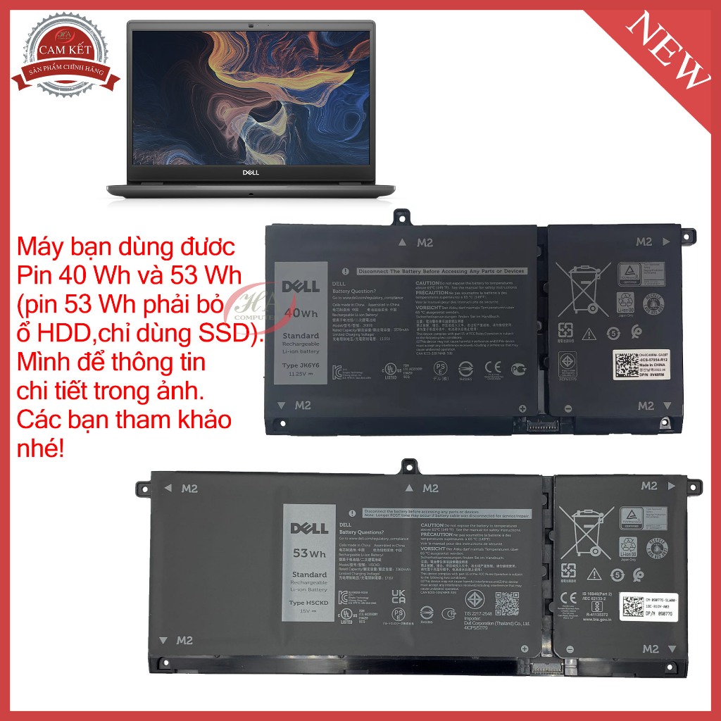 Pin dell Latitude 3410 | Shopee Việt Nam