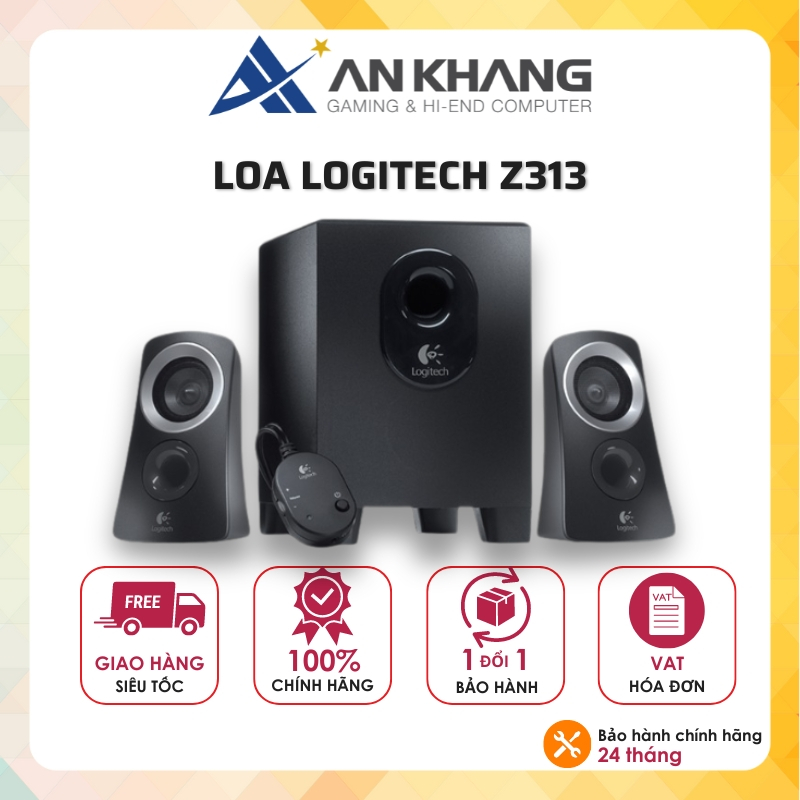 Loa Logitech Z313 Chính hãng Bảo hành 24 tháng | Shopee Việt Nam