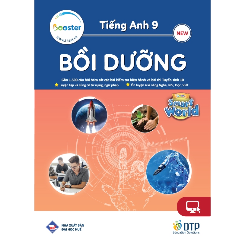 Sách - Dtpbooks - Bồi dưỡng Tiếng Anh 9 i-Learn Smart World | Shopee Việt Nam