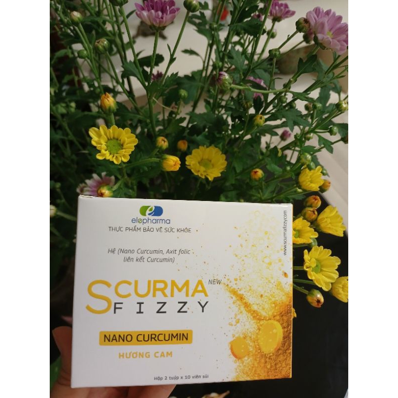 [Combo 3 Hộp] Viên sủi Dạ Dày Scurma Fizzy Nano Curcumin Hướng Đích ...