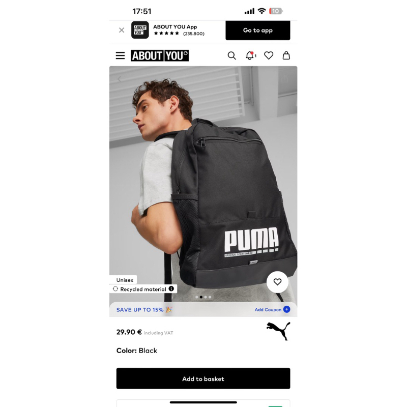 Balo Puma hàng dư xịn bao check ạ | Shopee Việt Nam